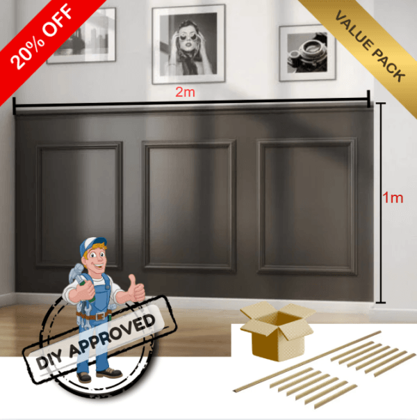 Dado Pine Wall Panel Kit (WPKT1) - Kelvin Timber
